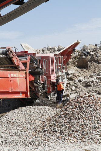 Recycling of Construction Products – Waste Stream Management
